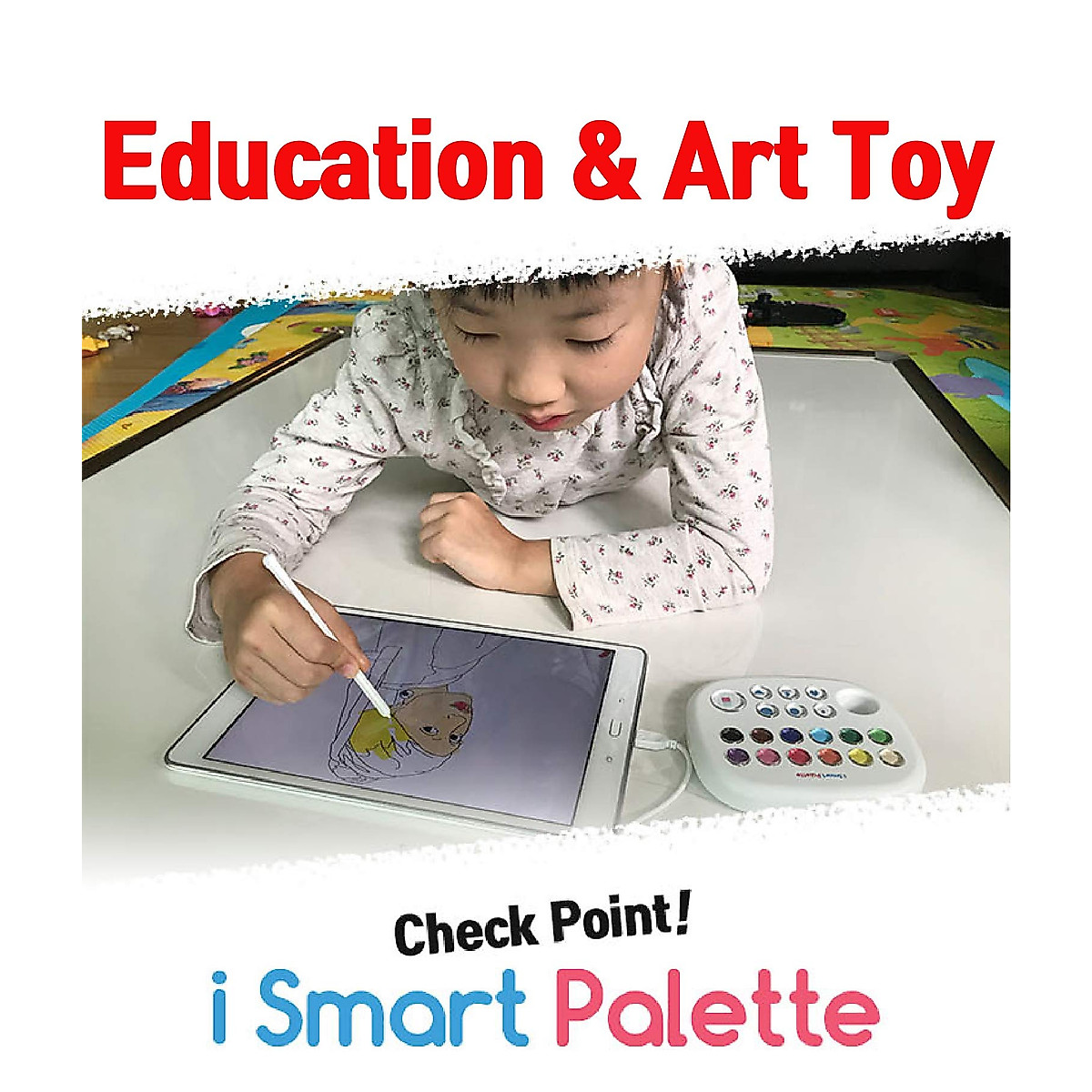 [Apptoys Smart Palette (Android)] - Stem Toys l Arts and Crafts for Kids | Learning Games for Kids | Kid Art Supplies | Coloring Supplies | Drawing Supplies | Painting Crafts | Gifts for Kids