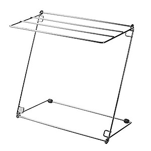 Yizhichu1990 Stainless Steel Rag Drying Racks,Kitchen Bathroom Punch-Free Folding Towels Dish-Towels Storage Rack Stand Holder (1)