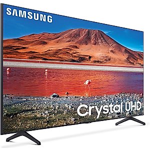 Samsung 55-inch TU-7000 Series Class Smart TV | Crystal UHD - 4K HDR - with Alexa Built-in | UN55TU7000FXZA, 2020 Model