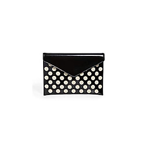 Rebecca Minkoff Perf Leo Clutch Black One Size
