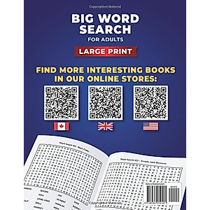 BIG 4000 New Words Word Search for Adults: 100+ Large Print Puzzles with Interesting Themes about the Year