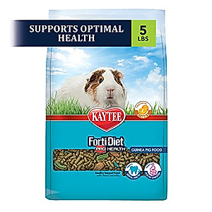 Kaytee Forti-Diet Pro Health Food for Pet Guinea Pigs, 5 Pound