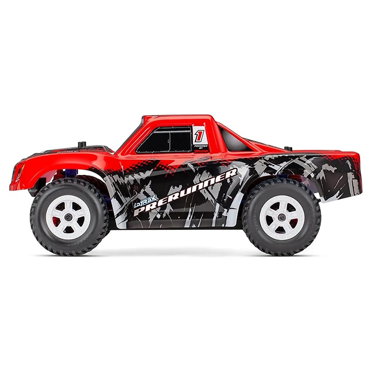 Traxxas 76064-5-REDX LaTrax Desert Prerunner Truck 1/18 Scale 4WD AC Wall Charge