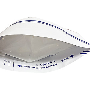 KingSeal Disposable Cook's Cap, Overseas Cap, Soda Jerk Cap - 1 Pack of 100 Each