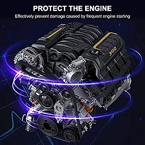 FURYENGRAVER Plug Play Engine Auto Start Stop Eliminator Cable for 2018-2023 Jeep Wrangler JL JLU Jeep Gladiator