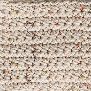 Lily Sugar 'N Cream The Original Ombre Yarn, 2oz, Gauge 4 Medium, 100% Cotton, Sonoma Print - Machine Wash & Dry