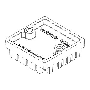 Vollrath 354484-1 3/8 Pusher Block for Insta Cut 3.5 Dicer"