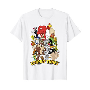 Looney Tunes Character Stack Logo T-Shirt