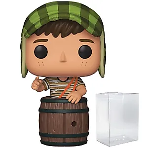 El Chavo - El Chavo del Ocho Funko Pop! Vinyl Figure (Bundled with Compatible Pop Box Protector Case), Multicolored, (3.75 inches)