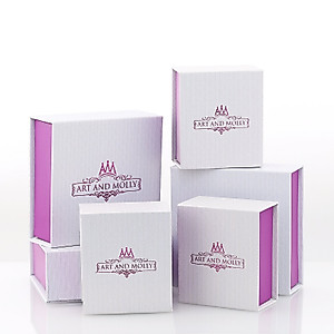 14k White Gold Solitaire Square Princess-cut CZ Stud Earrings with Comfort Screw-backs (3mm)