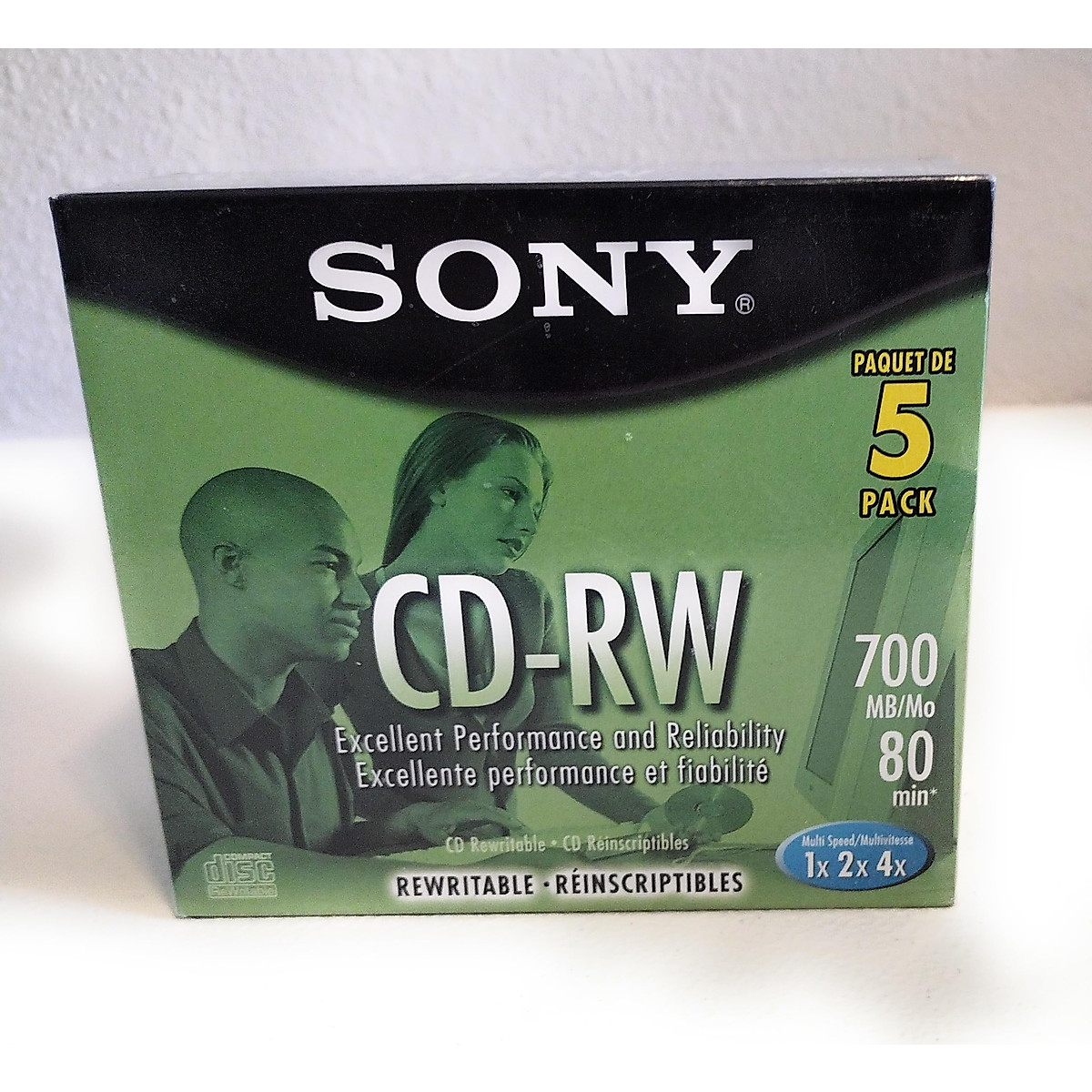 SONY CD-RW80 5-Pack
