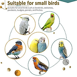 Hamiledyi Parakeet Nesting Box Wood Parrot Nest Breeding Box Kit Natural Bird House for Cage Budgie Breeder Box for Small Medium Lovebirds Conure Finch Cockatiel (5.12"×5.12"×9.84")