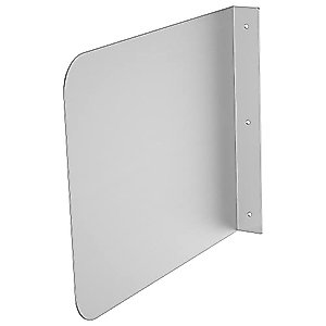 ACE Stainless Steel Wall Mount Splash Guard for Commercial Restaurant Hand Sink and Compartment Prep Sink, NSF Certified (15" W x 12" H)