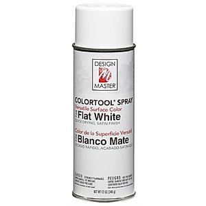 Design Master Spray, Flat White, 12 oz