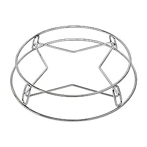 1PC Stainless Steel Pan Pot Holder Round Potholder Metal Pan Holder Rack for Milk Pot Holder Cooking Home Kitchen Restaurant