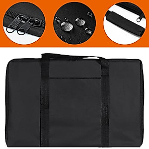 Adjustable Griddle Stand with Side Shelf for Blackstone 17" or 22" Table Top Griddle, Adjustable Griddle Table with Carry Bag Grill Accessories for Outdoor Cooking and Camping