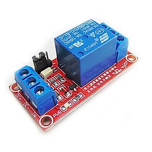 HiLetgo 2pcs 5V One Channel Relay Module Relay Switch with OPTO Isolation High Low Level Trigger