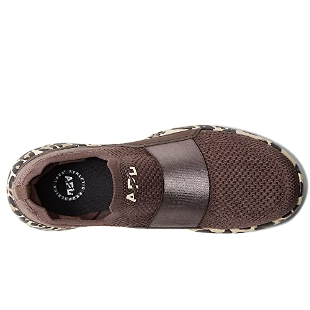 Athletic Propulsion Labs APL Women's Techloom Bliss Shoes, Chocolate/Leopard, 7
