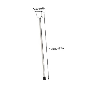 Angoily Clothes Rail Drying Rack Clothes Retractil De Tension Curtain Rod Boot Stand Outdoor Closet Stick for Hanging Clothes Retractable Clothesline Prop Poles Clothes Fork