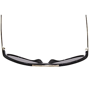 Carrera Women's Hot65 Pilot Sunglasses, Black/Gray Shaded, 63mm, 11mm