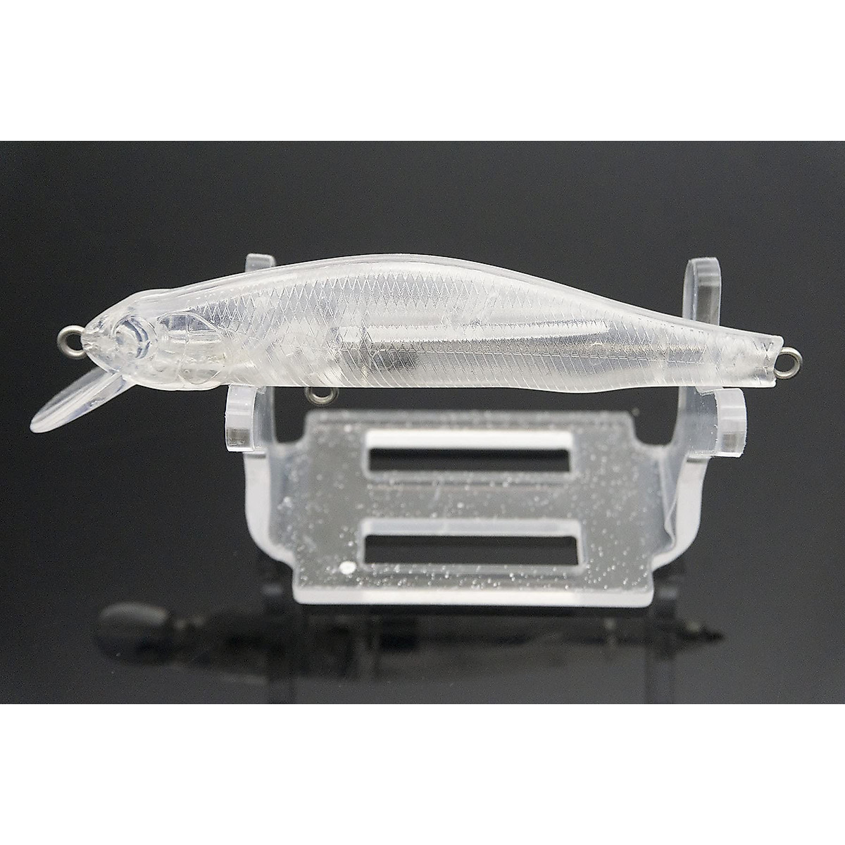 10pcs Unpainted Crank Bait Fishing Body Minnow Bait top Water 92mm 6.8g Blank Lures Clear Hard 8187 Free 5mm Eye