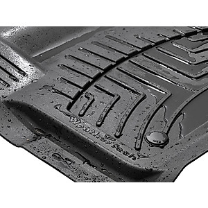 WeatherTech FloorLiner HP Custom Fit Floor Mats for Mazda CX-5-1st & 2nd Row (4411871IM-444192IM), Black