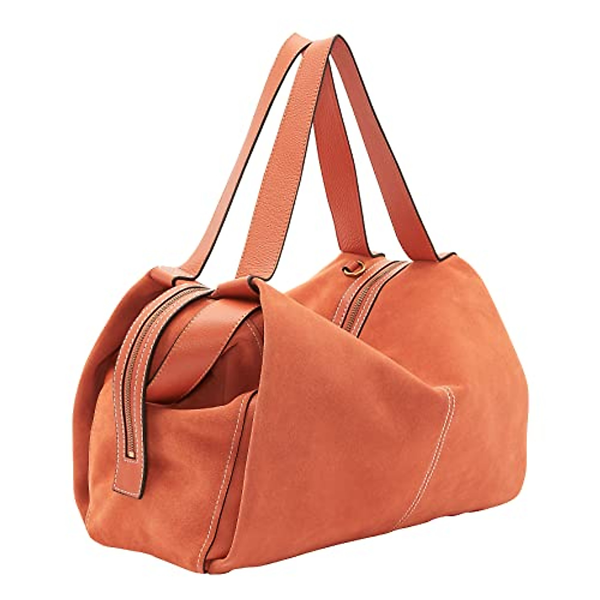 Liebeskind Berlin Satchel L, Dark Mandarine-2113