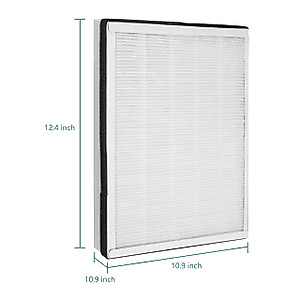 VA-EE004 True HEPA Replacement Filter, Compatible with VAVA VA-EE004 Air Purifier, 2 Pack