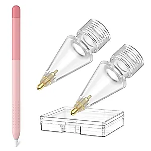 Apple Pencil 2nd Generation Case + 2 Pack Apple Pencil Tips