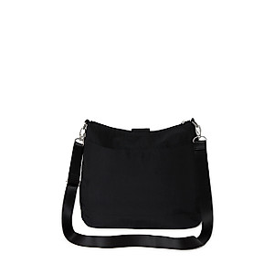 Baggallini womens Helsinki Crossbody Hobo, Black, One Size US
