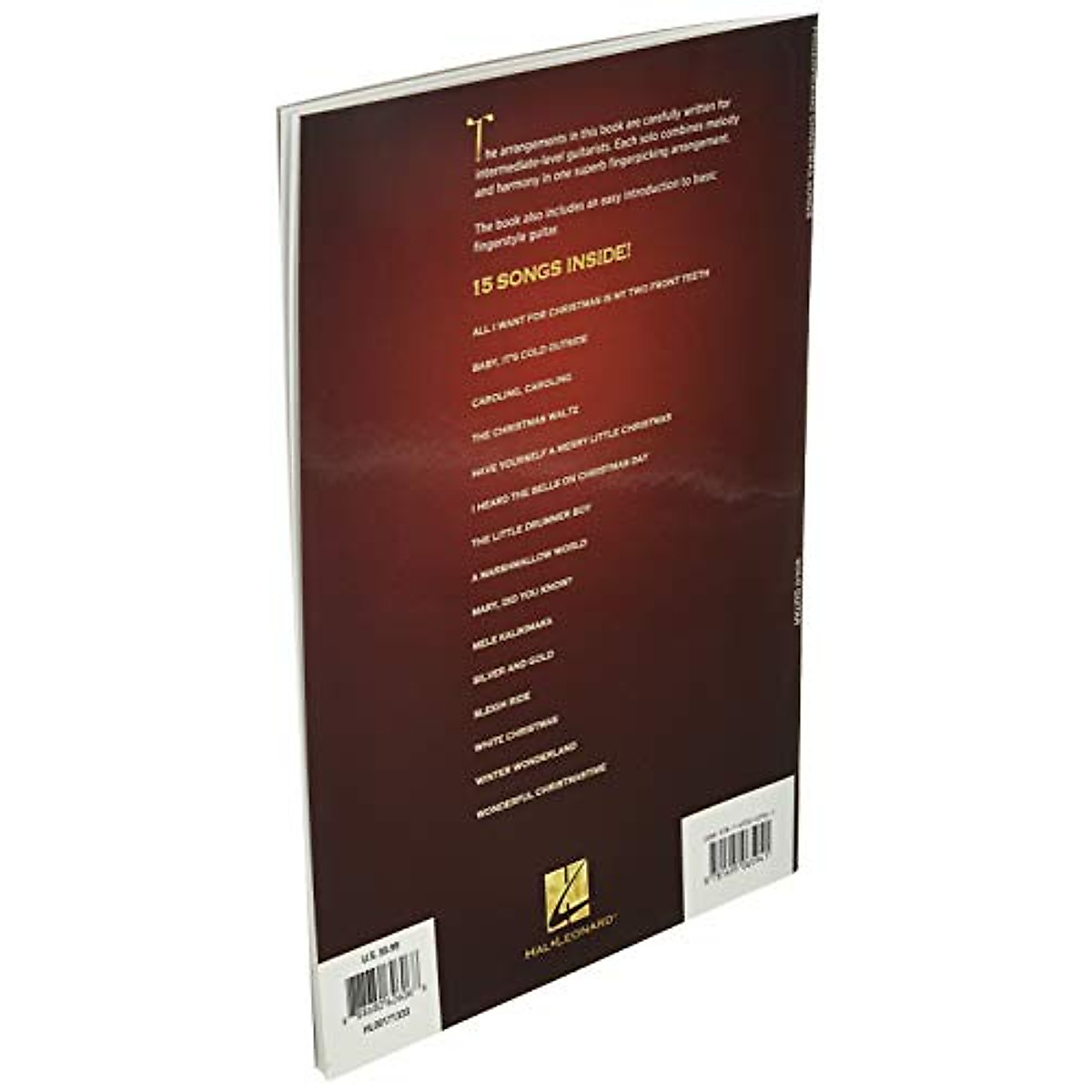 Fingerpicking Christmas Songs: 15 Songs Arranged for Solo Guitar in Standard Notation & Tab (Fingerpicking Guitar)