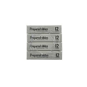 Plastic Prepared Microscope Slides for Kids, Cainda 48pcs Animals Insects Plants Flowers Sample Microscope Slides with Specimens for Students Adult Biology Science Programs