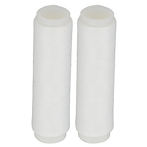 LIOOBO 2 Rolls High Elastic Fishing Line Portable Fishing Line Fishing Accessory Fishing Gear Fishing Tool -Slip Fishing Line Clear Line High Elasticity White Fishing Accessories Nylon