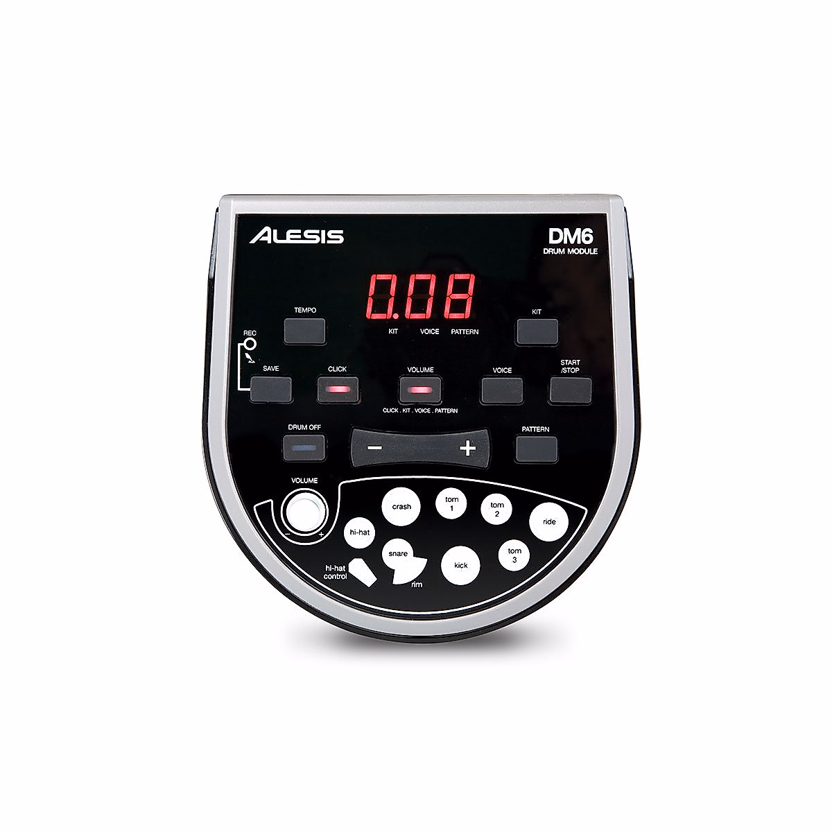 Alesis Seven-Piece Electronic Drum Burst Kit with DM6 Drum Module Includes Drum Throne, Drum Sticks, and FREE Headphones