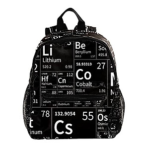 VBFOFBV Lightweight Casual Laptop Backpack for Men and Women, Blackboard Periodic Table of Chemical Elements