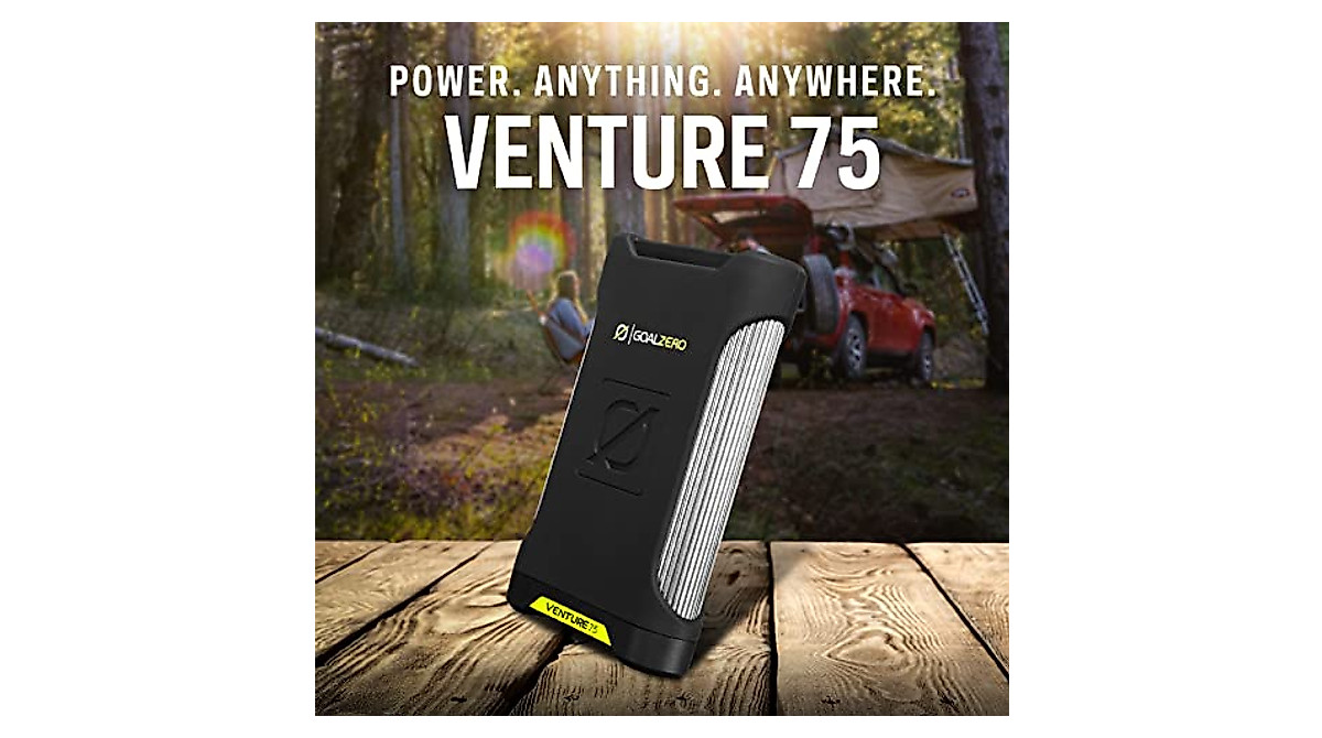 Goal Zero Venture 75 Power Bank - Rugged 19200mAh USB-C