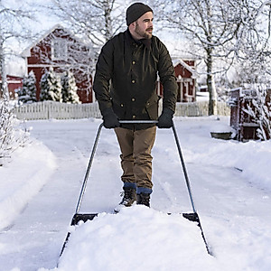 OZERO Winter Gloves for Men & Women | -30℉ Warm Thermal Running Cycling and Work Gloves for Men Cold Weather | Deerskin and Polar Fleece Insulated Winter Gloves Men