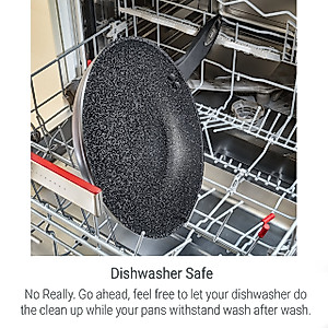 Zyliss Cookware 8" Nonstick Fry Pan - Oven, Dishwasher, Induction and Metal Utensil Safe Cooking - Heavy Duty Forged Aluminum with Sturdy Riveted Handle