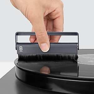 Boundless Audio Record Cleaner Brush - Vinyl Cleaning Carbon Fiber Anti-Static Record Brush