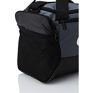 NIKE Brasilia X-Small Duffel - 9.0, Flint Grey/Black/White