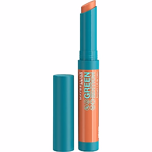 Maybelline Green Edition Balmy Lip Blush, Formulated With Mango Oil, Desert, Yellow Nude, 1 Count