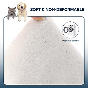 Cat Hammock for Cage Hanging Reversible 2Pack,Pet Hammock Bed Adjustable,Soft Sleeping Hammock for Cats,Ferret,Puppy,Rabbits,Small Animals (M, CAT)