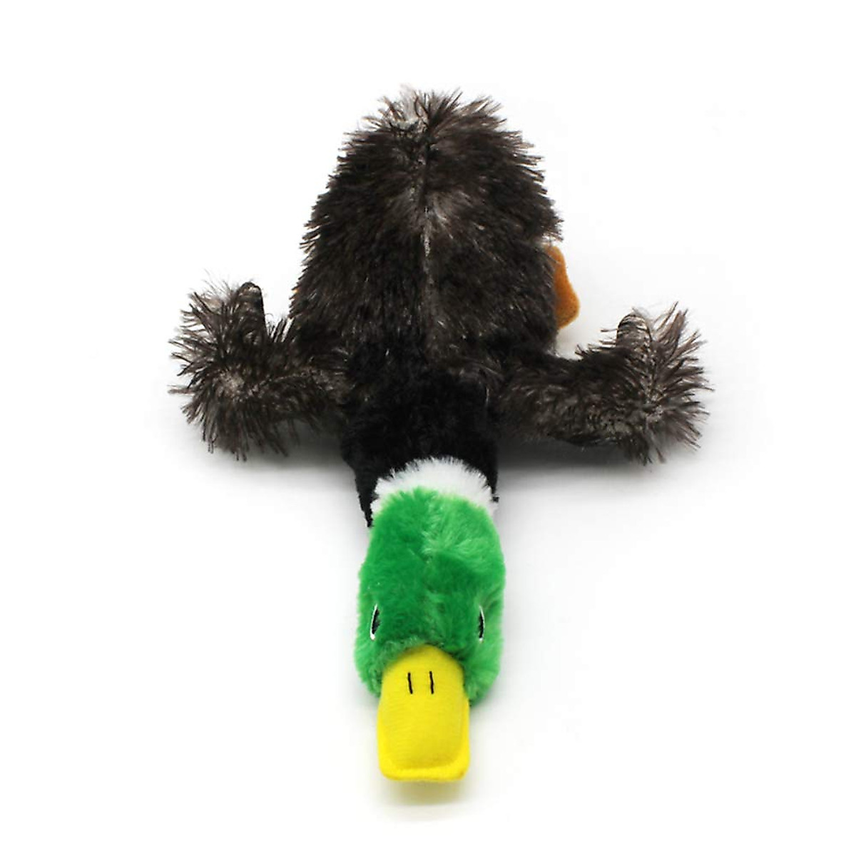 N/ hionre Sound Squeaky Interactive Toys for Pets, Funny Plush Cartoon Duck Shape Chew Play Toy for Pet Dog Cat Duck