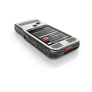 Pocket Memo 6000 Digital Recorder, Push Button, 2GB, Silver
