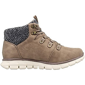 Skechers Women's Walking Boot Hiking, Taupe, 9