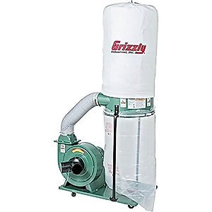 Grizzly Industrial G1028Z2-1-1/2 HP Portable Dust Collector