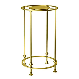 Round Freestanding Rack,Gold Clothing Rack Retail Display Heavy Duty Clothes Garment Rack,Multi-Purpose Hanging Rod