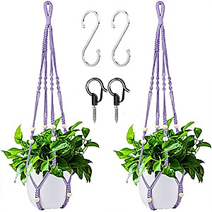 Weixinghera Home & Kitchen Hanging Hooks Utility , Large S Hooks for Hanging,Heavy Duty Metal Hooks for Hanging Pictures, Bags, Coats and More (White+Black)