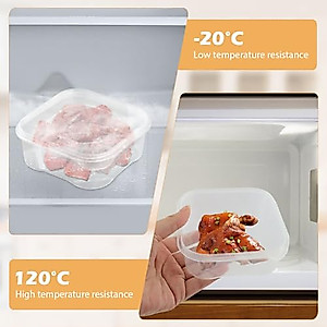 Bacon Container for Refrigerator with 1 Small Square Storage Box and 1 Food Serving Tongs, Bacon Holder for Refrigerator with Drain Plate, Deli Meat Keeper with Airtight Lid