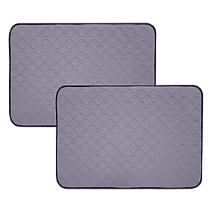 Wontee Guinea Pig Cage Liners Guinea Pig Bedding Washable Guinea Pig Pee Pads Waterproof Reusable for Guinea Pigs Ferrets Hamsters Rabbits (L: 35" x 28")